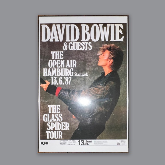 Wall Decor | David Bowie Mini Concert Poster | Poshmark